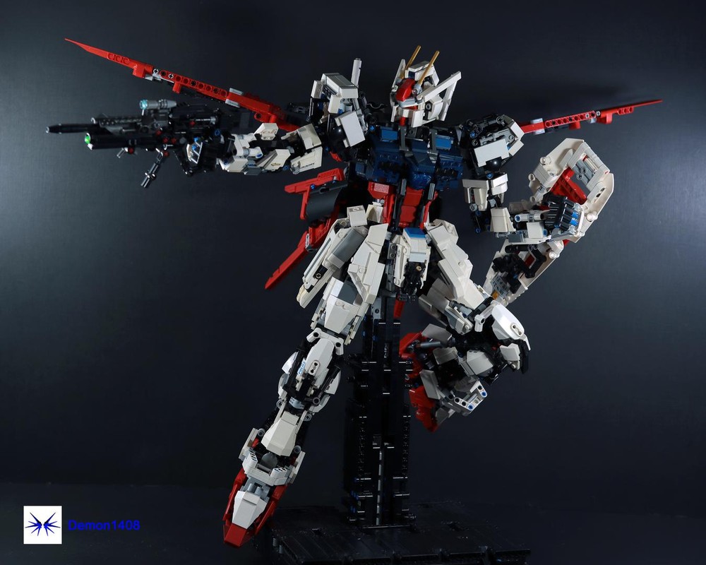 LEGO MOC LEGO Aile Striker AQME-X01 ( Strike Gundam Backpack ) by Demon1408 | Rebrickable ...