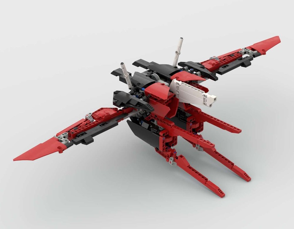 LEGO MOC LEGO Aile Striker AQME-X01 ( Strike Gundam Backpack ) by Demon1408 | Rebrickable ...