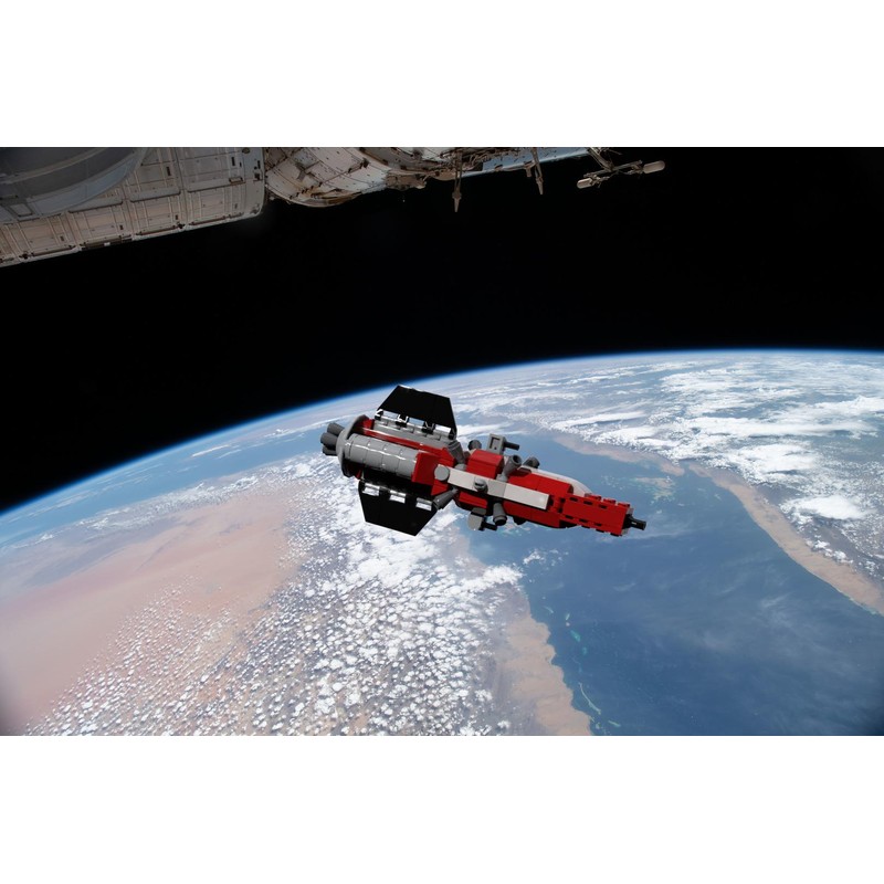 LEGO MOC Hummingbird gunboat by BigSkwigg | Rebrickable - Build with LEGO