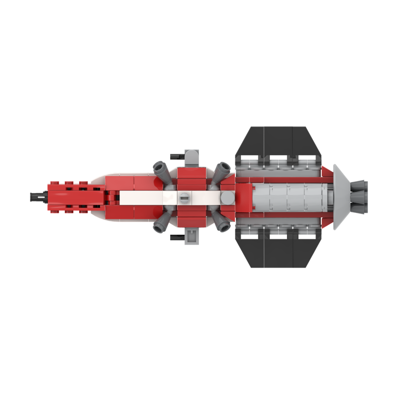 LEGO MOC Hummingbird gunboat by BigSkwigg | Rebrickable - Build with LEGO