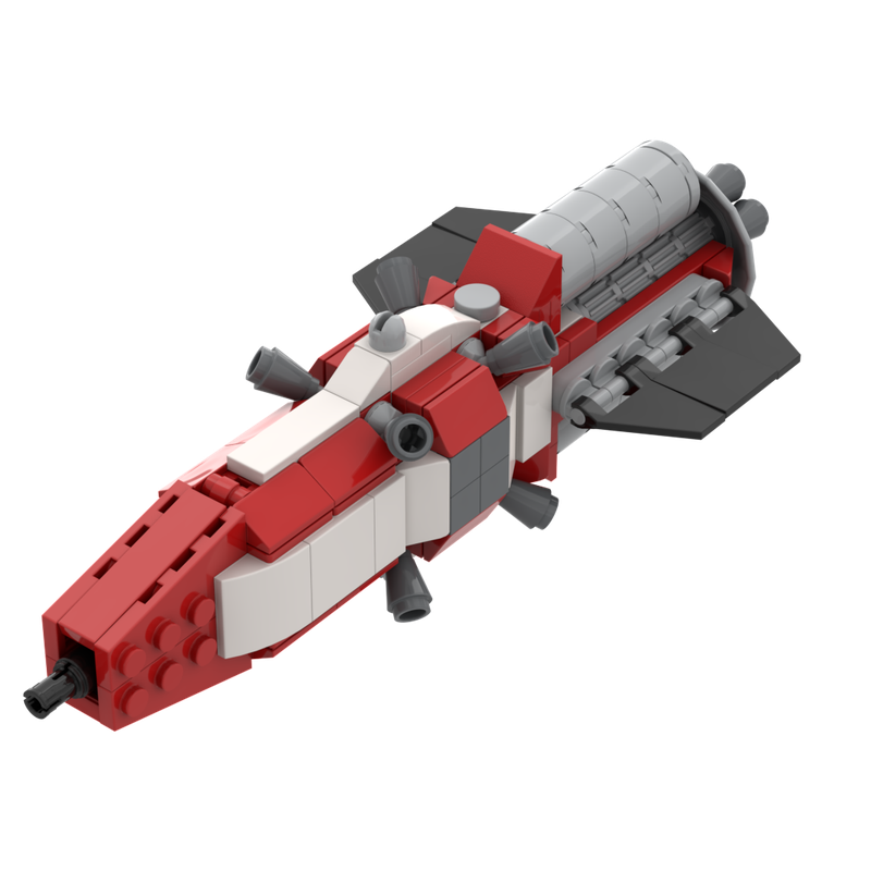 LEGO MOC Hummingbird gunboat by BigSkwigg | Rebrickable - Build with LEGO