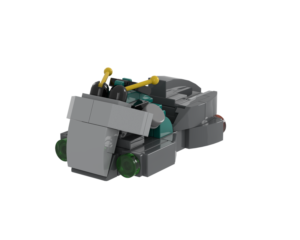 Lego Moc Lego Rock Raiders Hover Scout By Nighthawk11991 Rebrickable