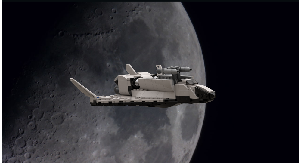 Lego Moc For All Mankind Pathfinder Shuttle By Bigskwigg Rebrickable