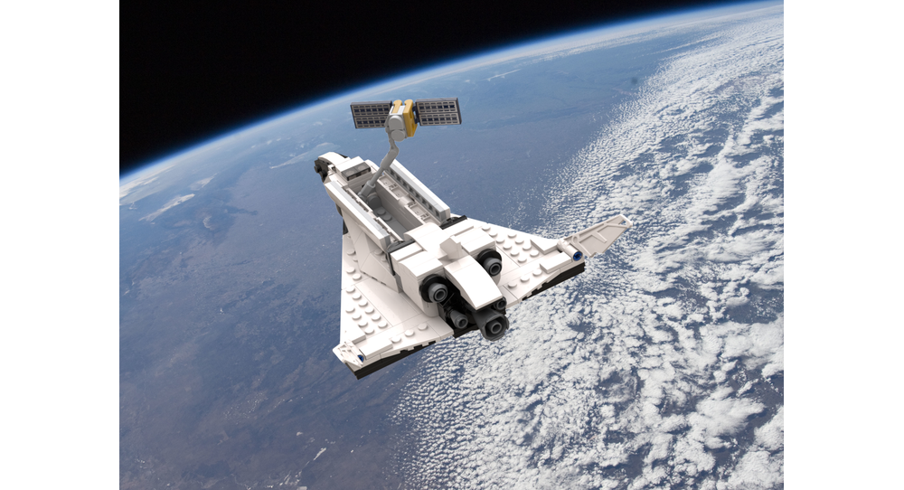 Lego Moc For All Mankind Pathfinder Shuttle By Bigskwigg Rebrickable