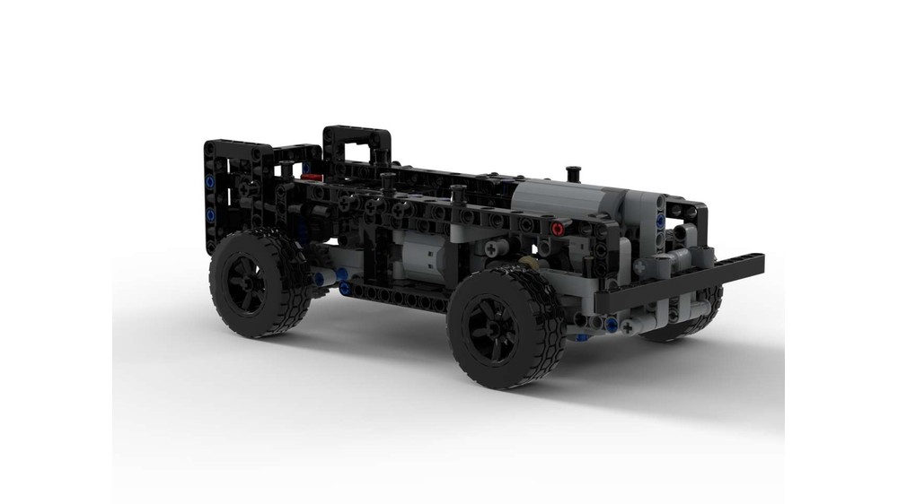 Lego Moc Offroad Chassis Awd By Stonemensch Rebrickable Build