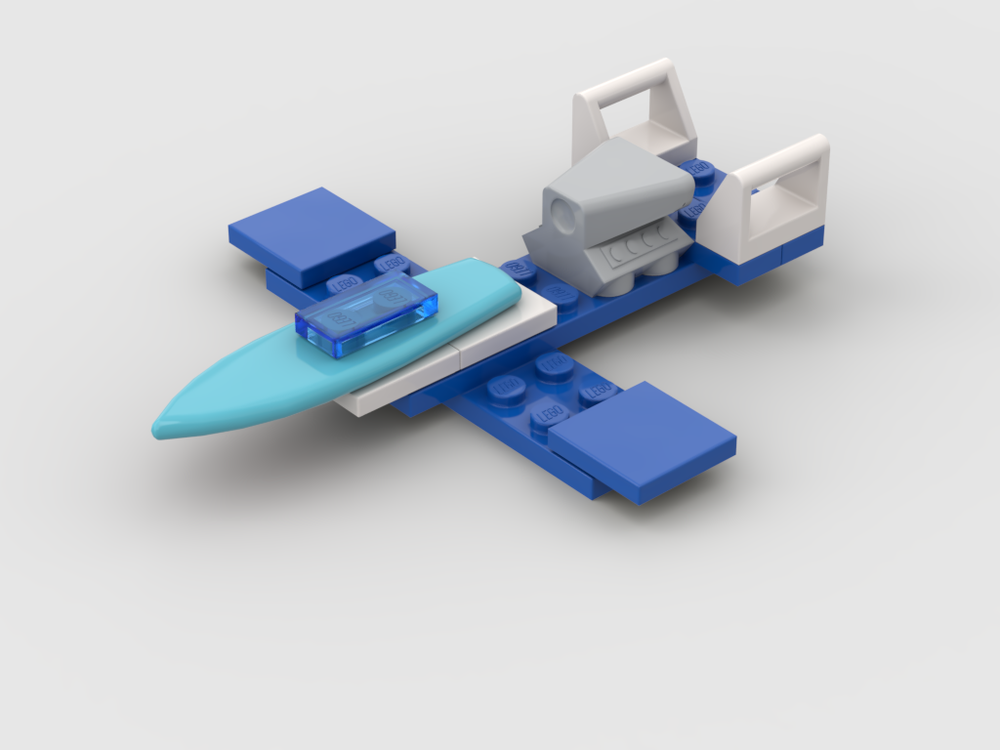 LEGO MOC 30510 - Jet plane by ChiLegGodt | Rebrickable - Build with LEGO