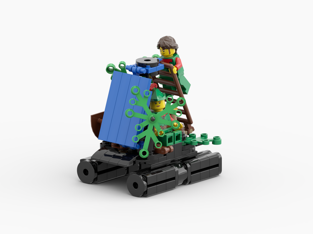 Lego Moc Forestmen River Rat By Sansana Rebrickable Build With Lego