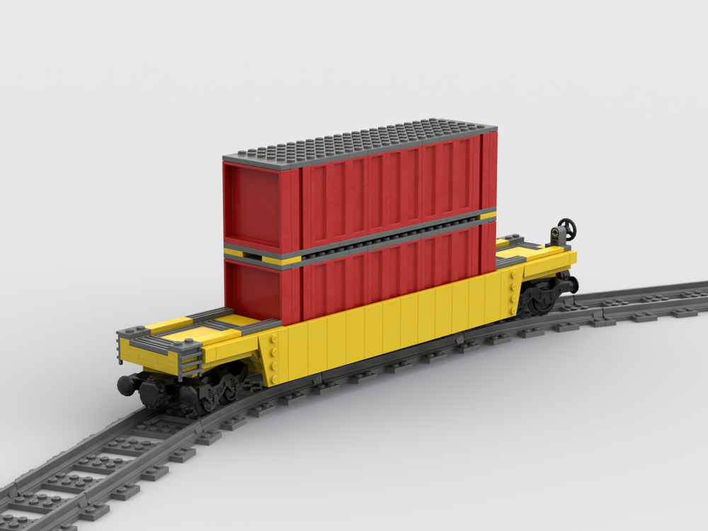 LEGO MOC Well-Wagon Train Wagon by MCC_2343 | Rebrickable - Build with LEGO