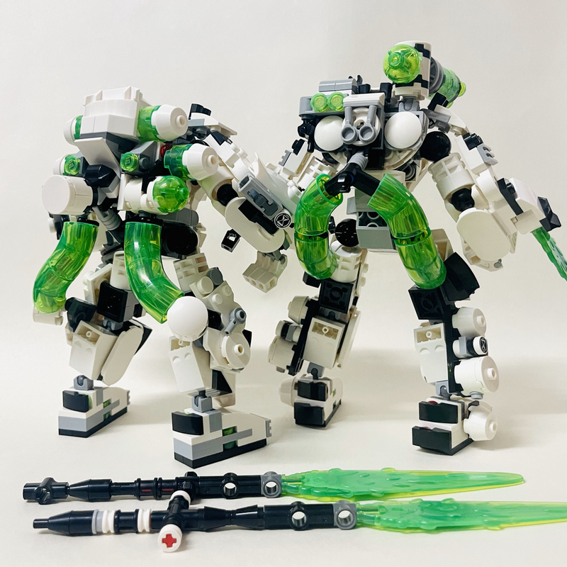 LEGO MOC Star-Wars Storm-trooper Power-up Suit Version 2 75370 + 71454 ...