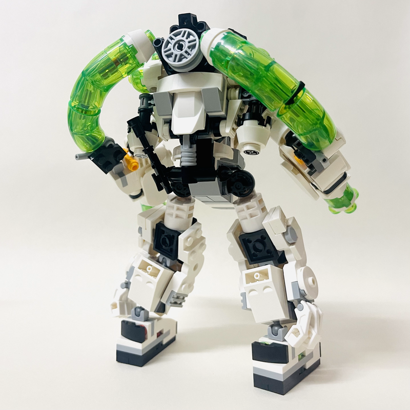 LEGO MOC Star-Wars Storm-trooper Power-up Suit Version 3 75370 + 71454 ...