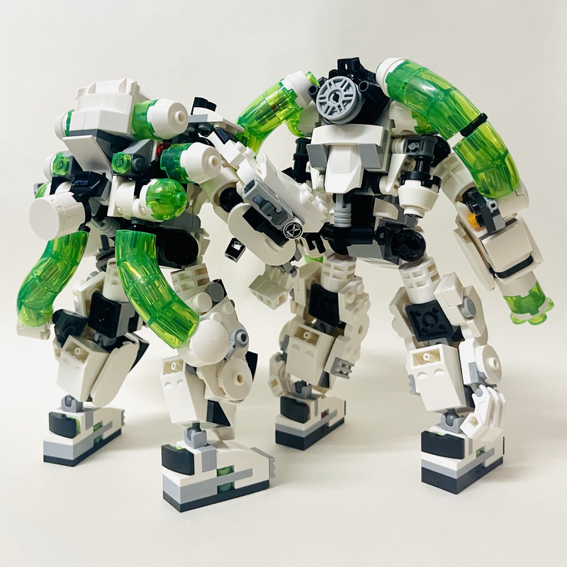 LEGO MOC Star-Wars Storm-trooper Power-up Suit Version 3 75370 + 71454 ...