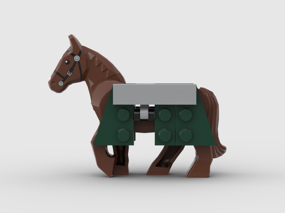 LEGO MOC dragon knight horse barding by Tom designs | Rebrickable ...