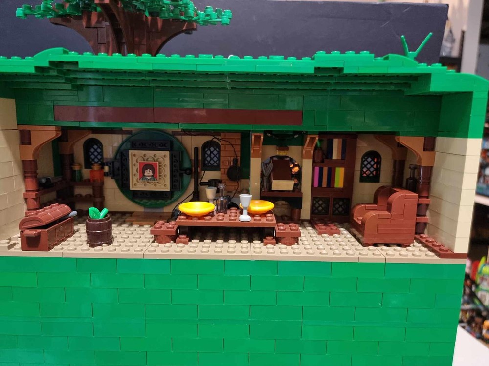 LEGO MOC Hobbiton - Section 6 - Bag End by 03janedoe | Rebrickable ...