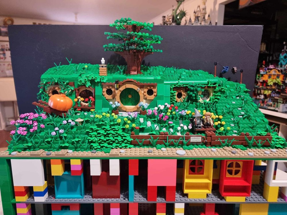 LEGO MOC Hobbiton - Section 6 - Bag End by 03janedoe | Rebrickable ...