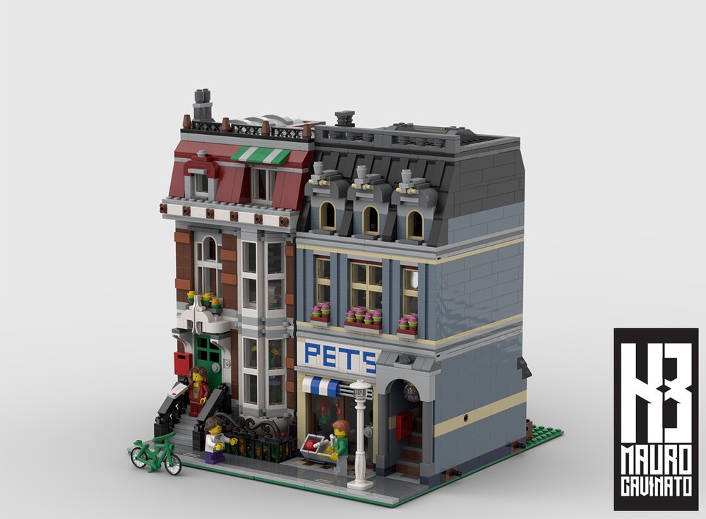 LEGO MOC 10218 Pet Shop Furnitures by kevin8 | Rebrickable - Build with ...