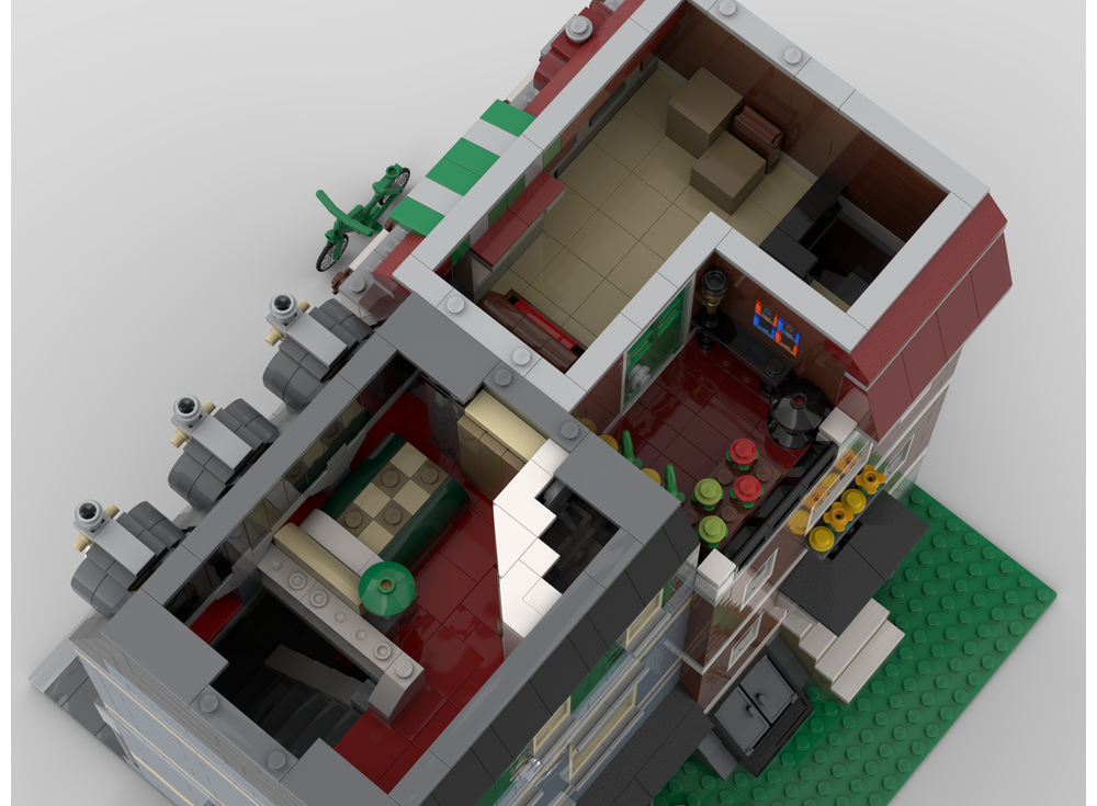LEGO MOC 10218 Pet Shop Furnitures by kevin8 | Rebrickable - Build with ...