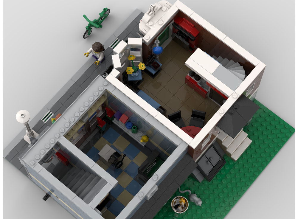 LEGO MOC 10218 Pet Shop Furnitures by kevin8 | Rebrickable - Build with ...