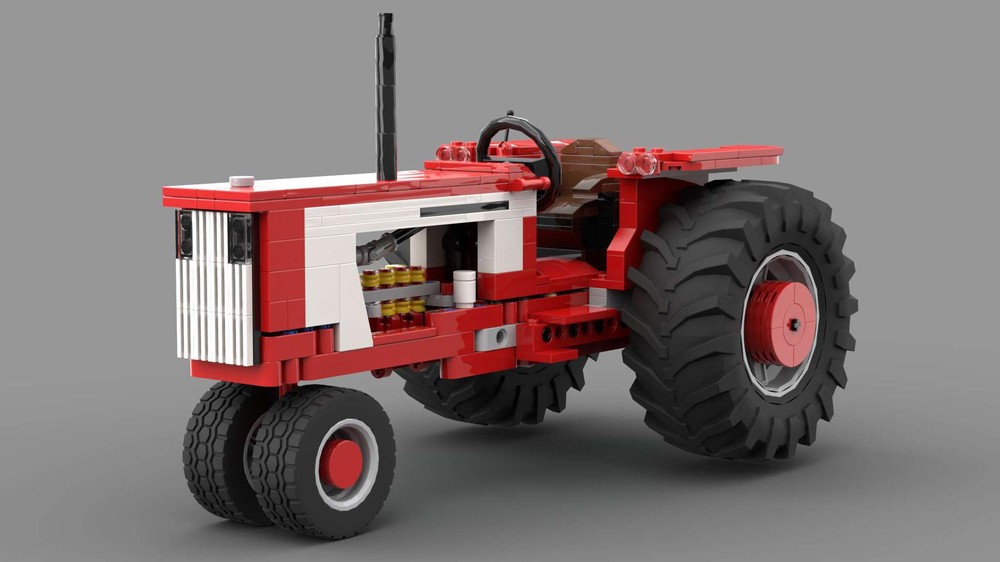 LEGO MOC Farmall 656 by TechnicModlr | Rebrickable - Build with LEGO