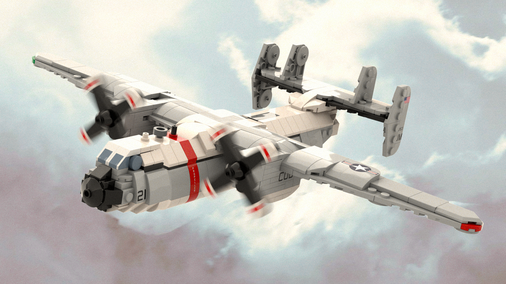 LEGO MOC 1:72 Scale C-2 Greyhound by HandSolo99 | Rebrickable - Build with LEGO