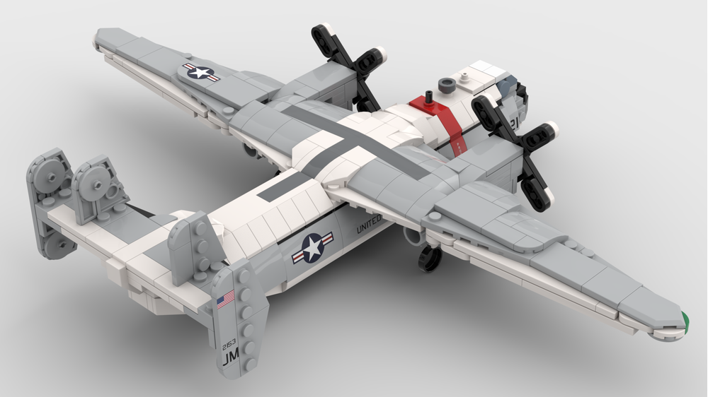 LEGO MOC 1:72 Scale C-2 Greyhound by HandSolo99 | Rebrickable - Build with LEGO