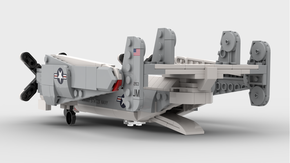 LEGO MOC 1:72 Scale C-2 Greyhound by HandSolo99 | Rebrickable - Build with LEGO