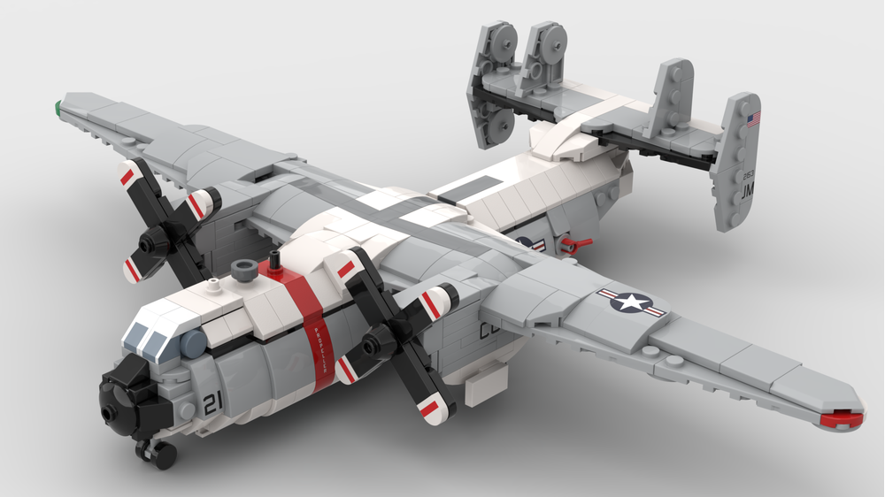 LEGO MOC 1:72 Scale C-2 Greyhound by HandSolo99 | Rebrickable - Build ...
