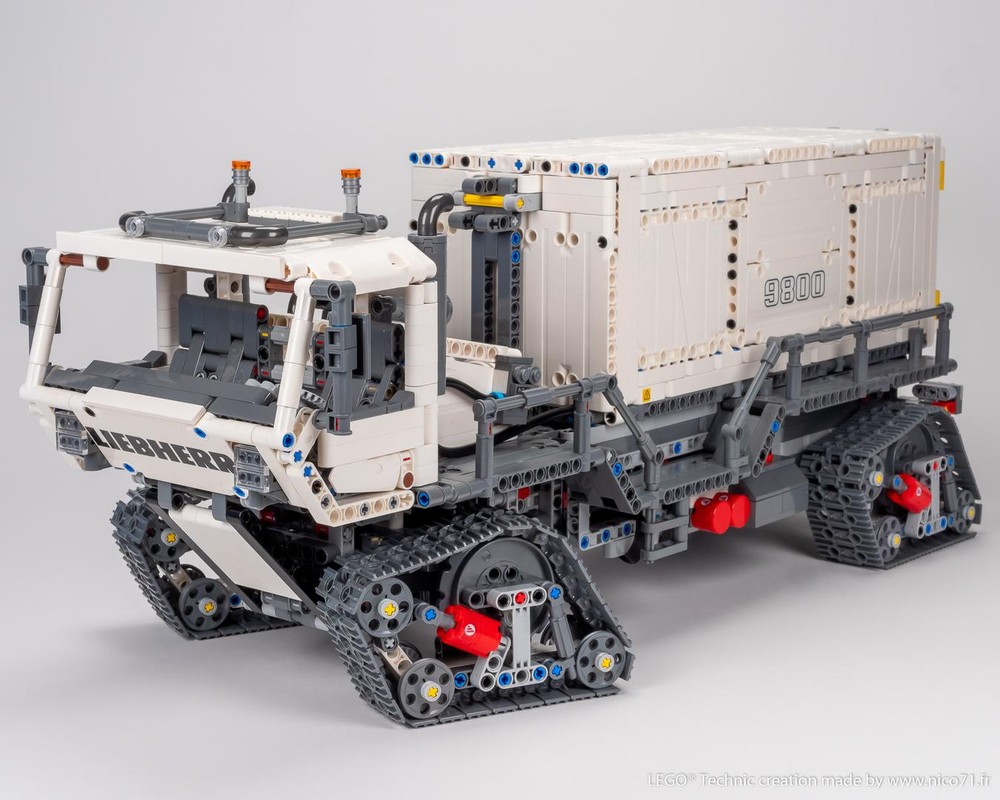 LEGO MOC 42100 Model D - Container Handling Vehicle by Nico71 ...