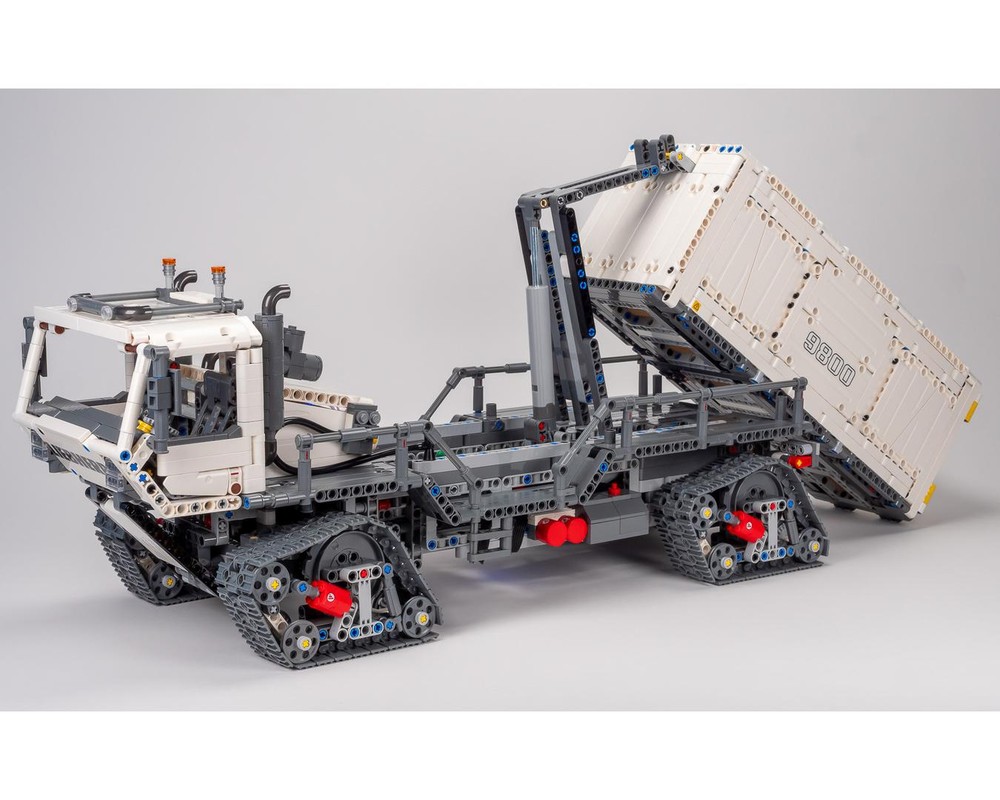 LEGO MOC 42100 Model D - Container Handling Vehicle by Nico71 ...