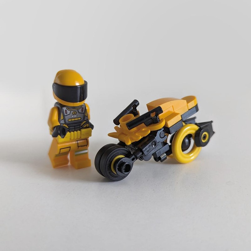 LEGO MOC Cyberpunk motorbike 1 by BeyondBones | Rebrickable - Build ...