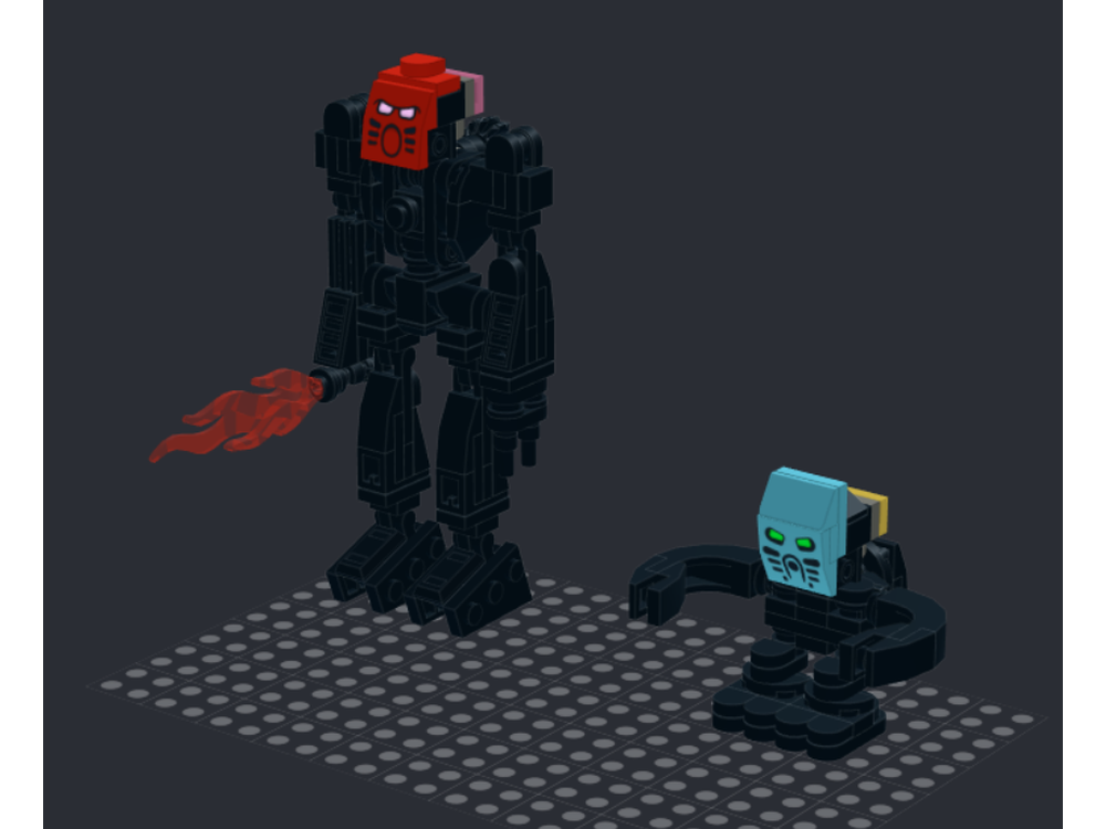 LEGO MOC Tahu and Takua GWP Revamp (Shadow Toa) by Rhinoswagobius ...