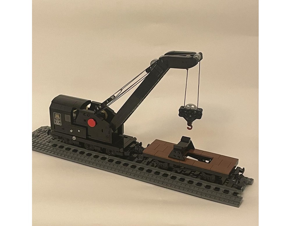 LEGO MOC BR Steam Crane (RC) by JG Locomotive Works | Rebrickable ...