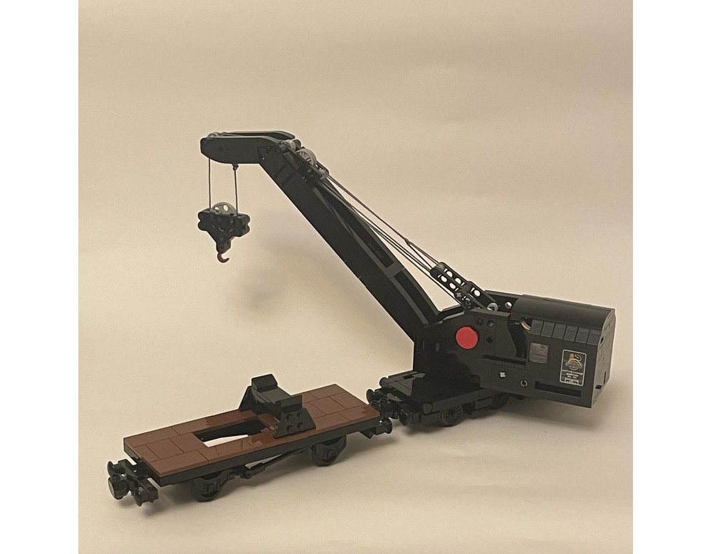 LEGO MOC BR Steam Crane (RC) by JG Locomotive Works | Rebrickable ...