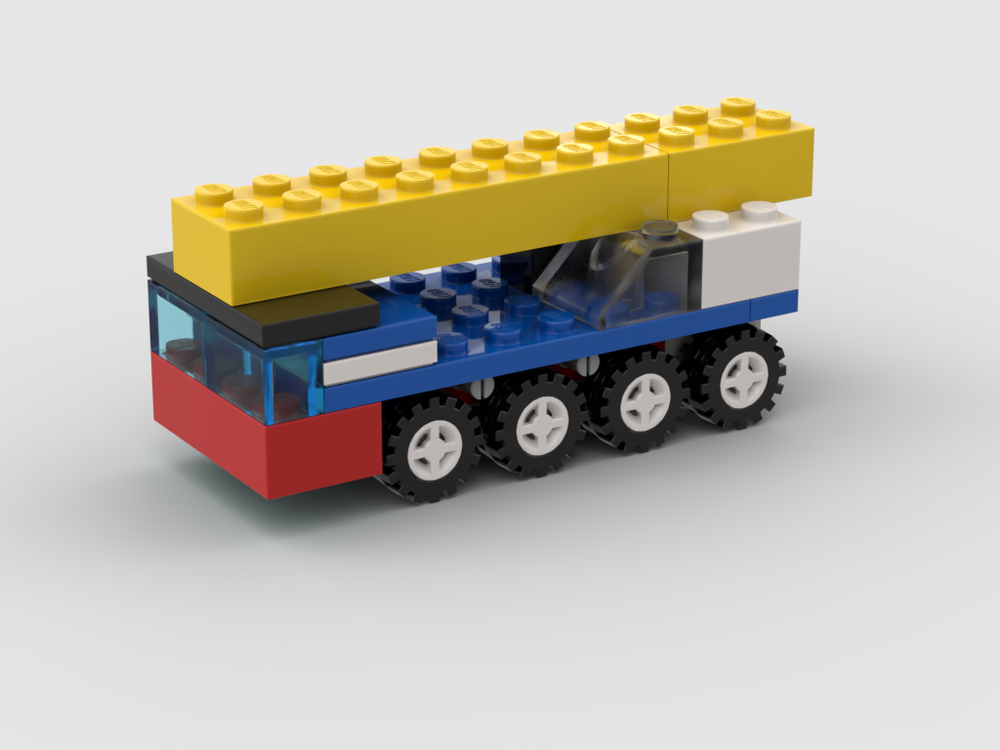 LEGO MOC 30510 - Crane truck by ChiLegGodt | Rebrickable - Build with LEGO