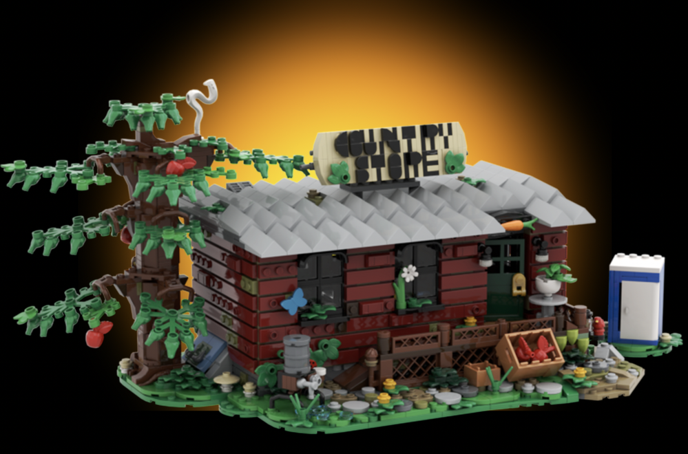 LEGO MOC Country Store by Ploopis | Rebrickable - Build with LEGO