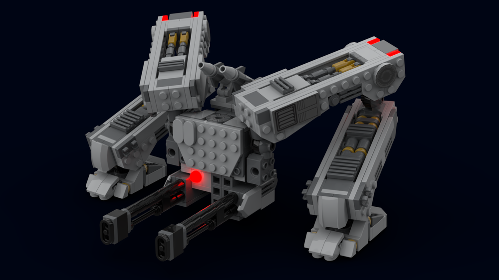 LEGO MOC X-2 Type Attack Robot by No_Mans_Land | Rebrickable - Build ...