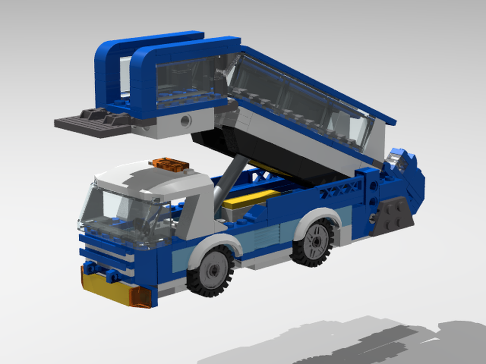 LEGO MOC Passenger ladder truck by Brick Fisher | Rebrickable - Build ...