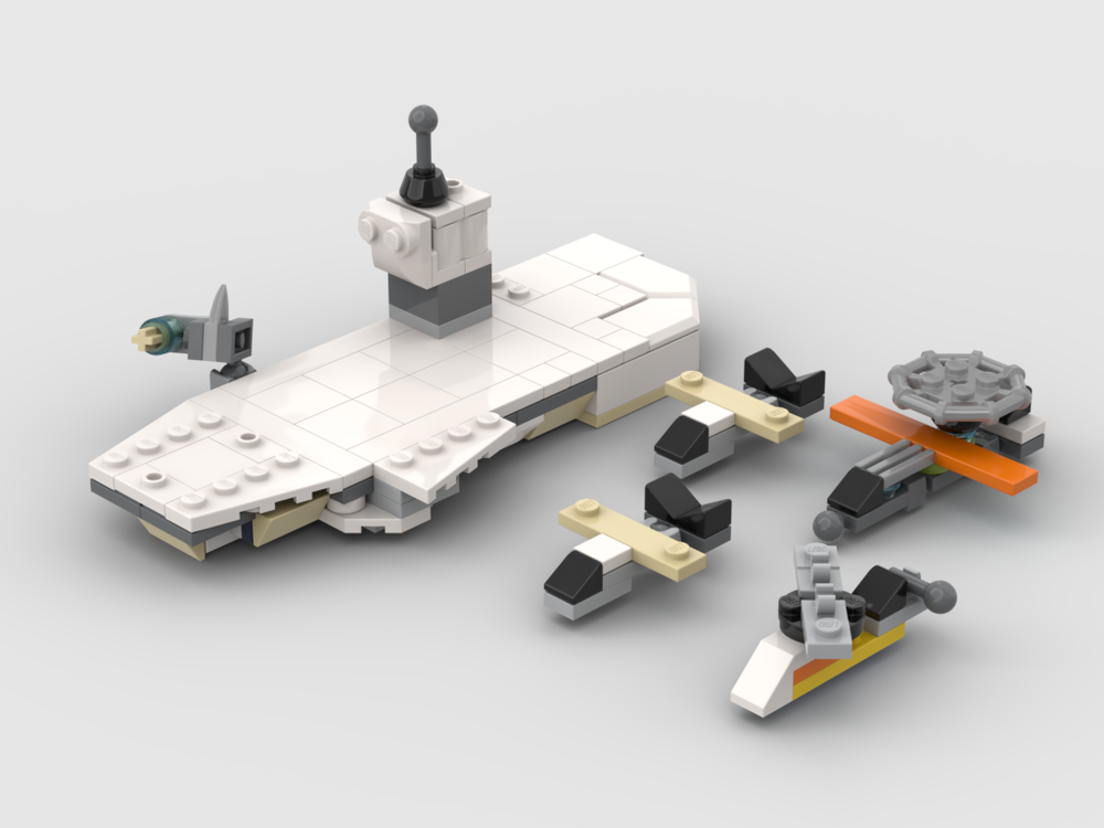 Lego Moc 31115 Aircraft Carrier By Klintisztvud Rebrickable Build