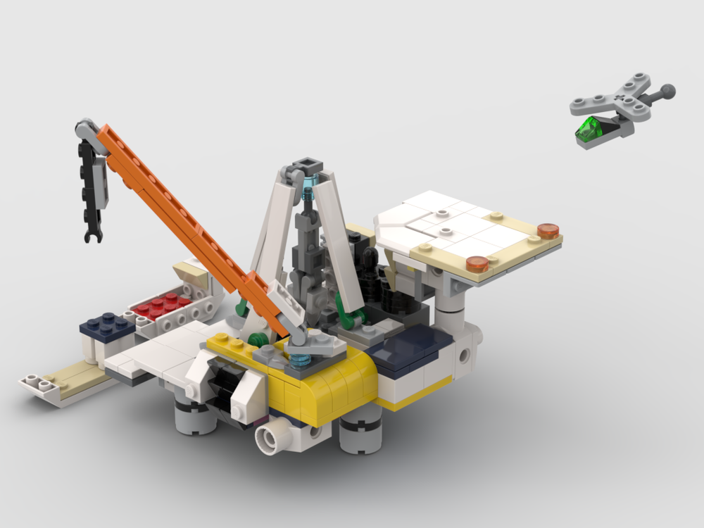 LEGO MOC 31115 - Oil Rig by KlintIsztvud | Rebrickable - Build with LEGO