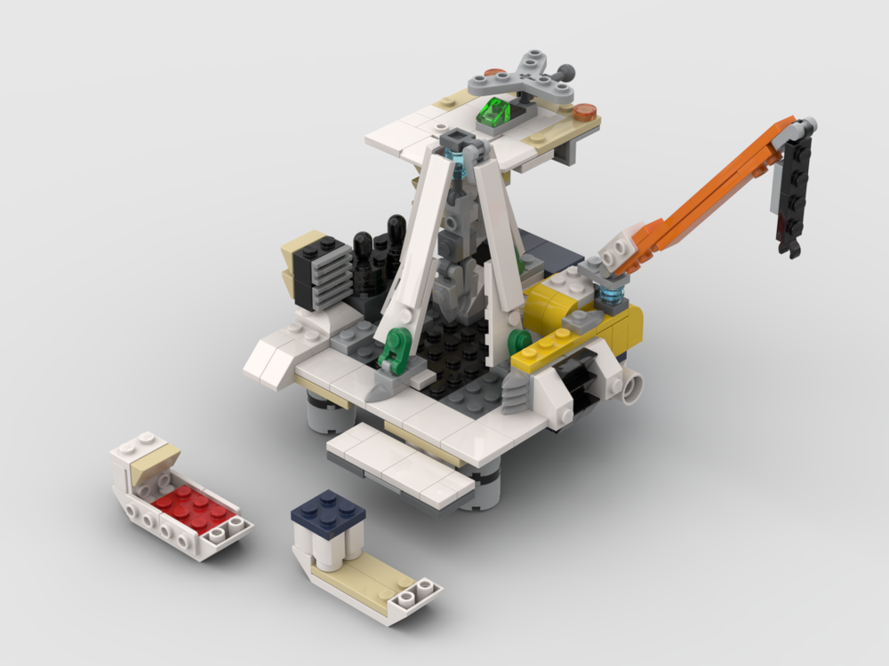 LEGO MOC 31115 - Oil Rig by KlintIsztvud | Rebrickable - Build with LEGO