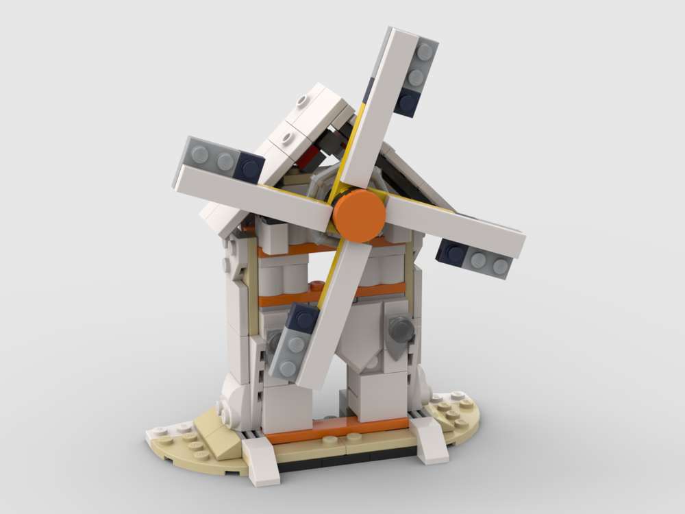 LEGO MOC 31115 - Windmill by KlintIsztvud | Rebrickable - Build with LEGO