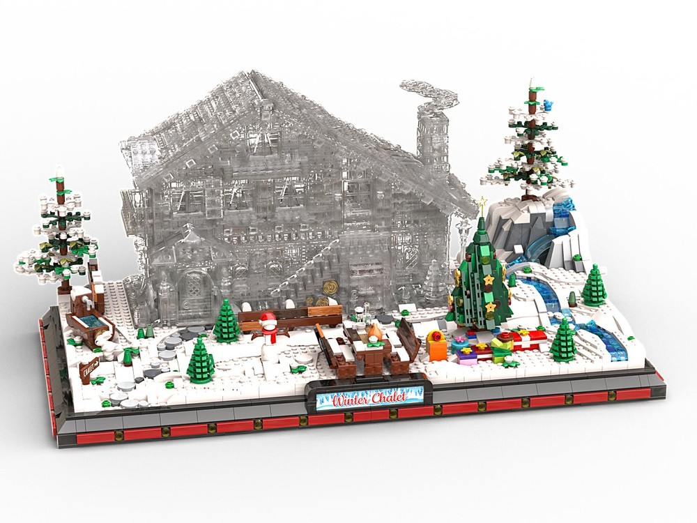LEGO MOC Christmas Base for Winter Chalet (910004) by sdrnet ...