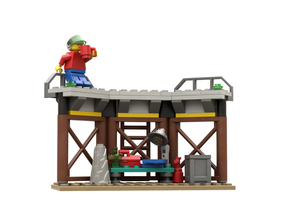 LEGO MOC Rock Raiders Redux: Granite Grinder and Rock Raiders HQ by ...