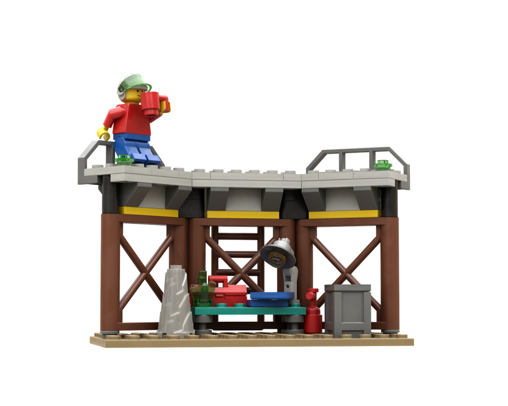Lego Moc Rock Raiders Redux Granite Grinder And Rock Raiders Hq By