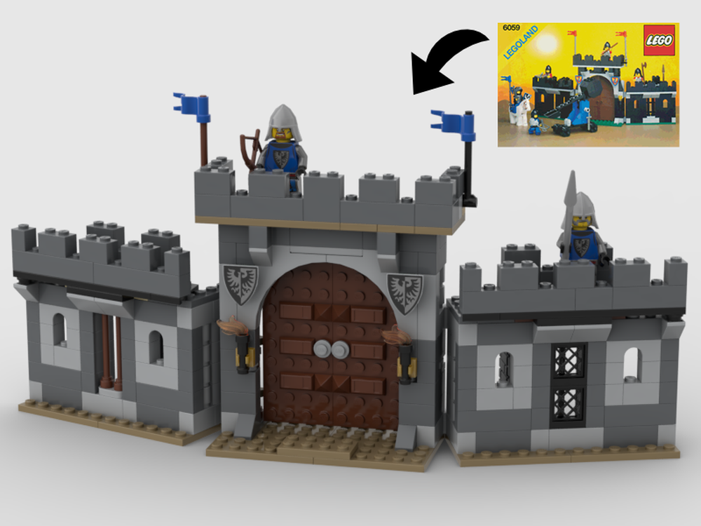 LEGO MOC 31120 - Knight's Stronghold Remake by nkende | Rebrickable ...