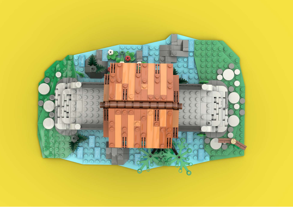 LEGO MOC Lion Knights' Bridge by lux.bricks | Rebrickable - Build with LEGO