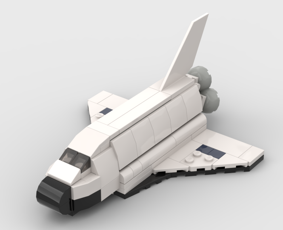 LEGO MOC space shuttle by deer_from_north | Rebrickable - Build with LEGO