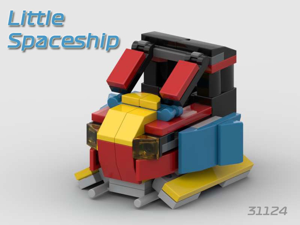 LEGO MOC 31124 Little Spaceship by dLegooo | Rebrickable - Build with LEGO
