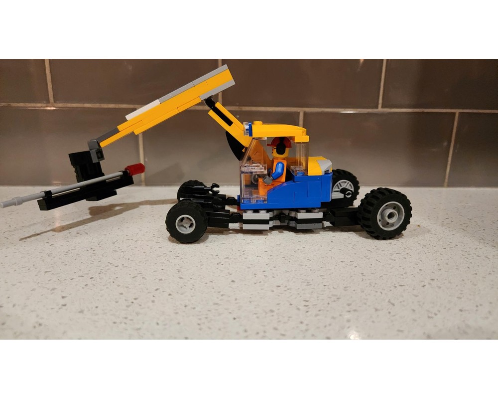 Lego Moc Spider Excavator By Unknown1 Rebrickable Build With Lego