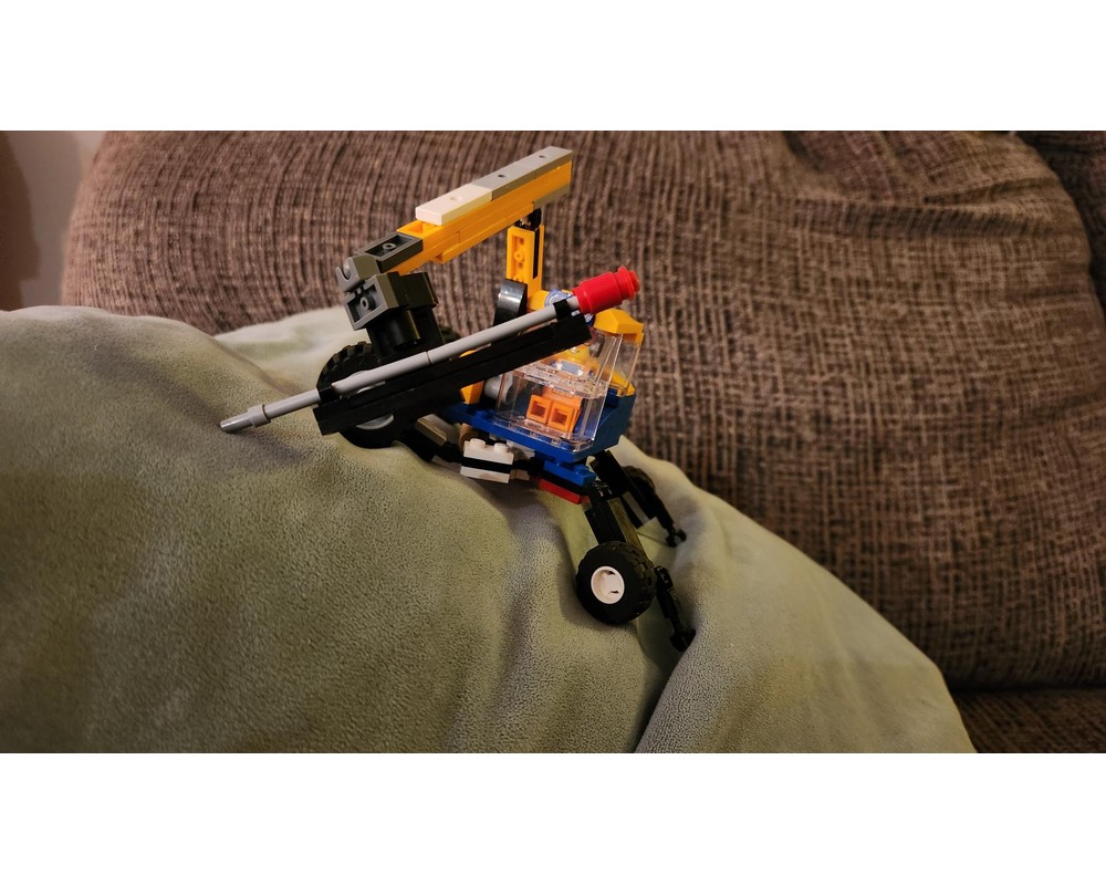 Lego Moc Spider Excavator By Unknown1 Rebrickable Build With Lego