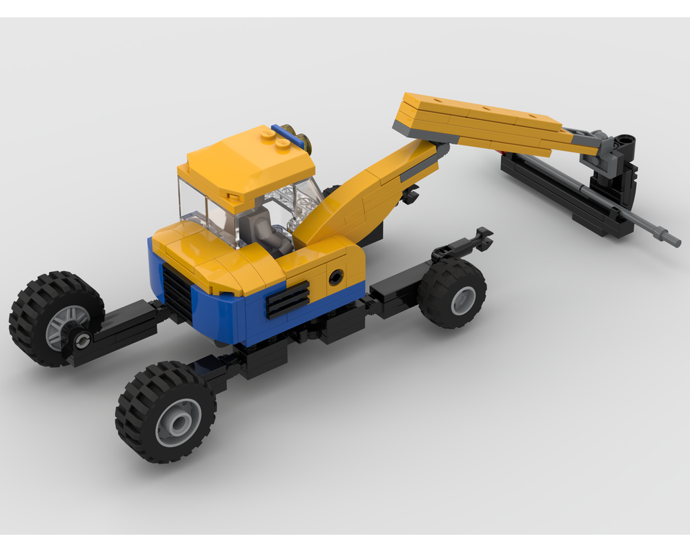 Lego Moc Spider Excavator By Unknown1 Rebrickable Build With Lego